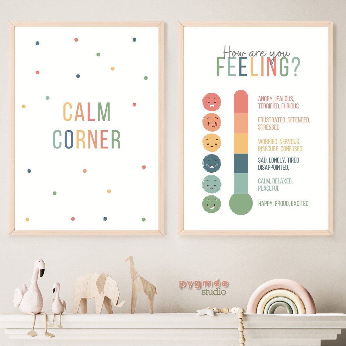 How Are You Feeling Poster | Calm Corner Wall Art | Kids' Self ...