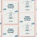 Rocket Greeting Card Template | Digital Birthday Card |editable Custom ...