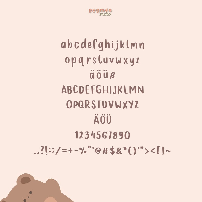 Avery Handwritten Font Handwriting Font for Neat Digital - Etsy