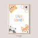 Calm Corner Poster Set Printables - Animal Design | Kids' Self ...