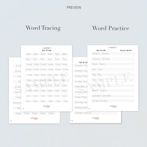 Printable Handwriting Worksheet 21 Pages | for Adults and Middle School ...