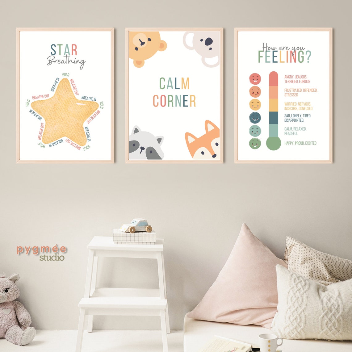 How Are You Feeling Poster | Calm Corner Wall Art | Kids' Self ...