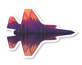 F35 Sticker - Etsy