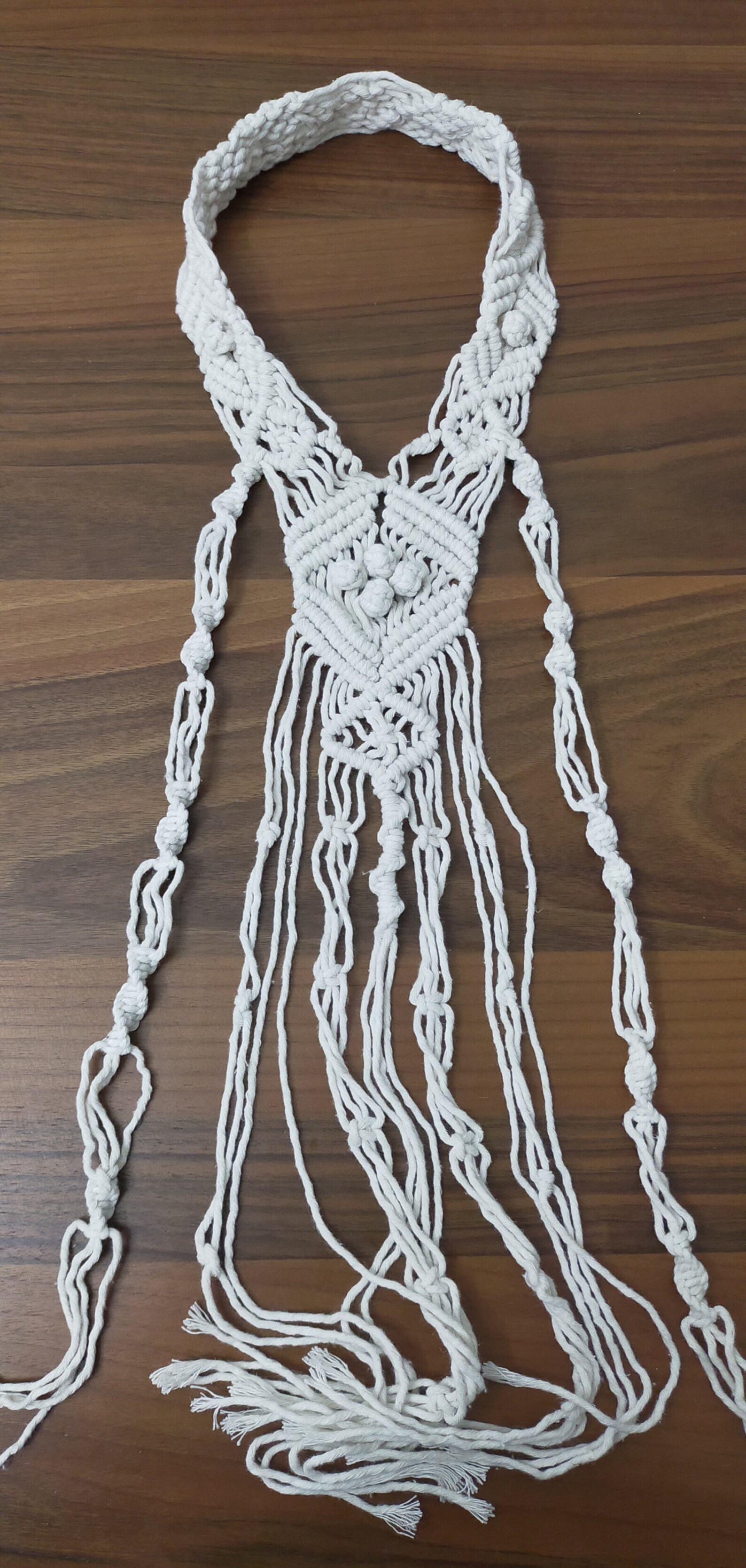 Macrame Veil, Macrame Crown, Macrame Hair Accessory, Festival Wedding ...