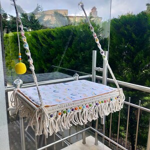 Cat Window Bed, Macrame Cat Window Hammock, Express Shipping , Cat ...