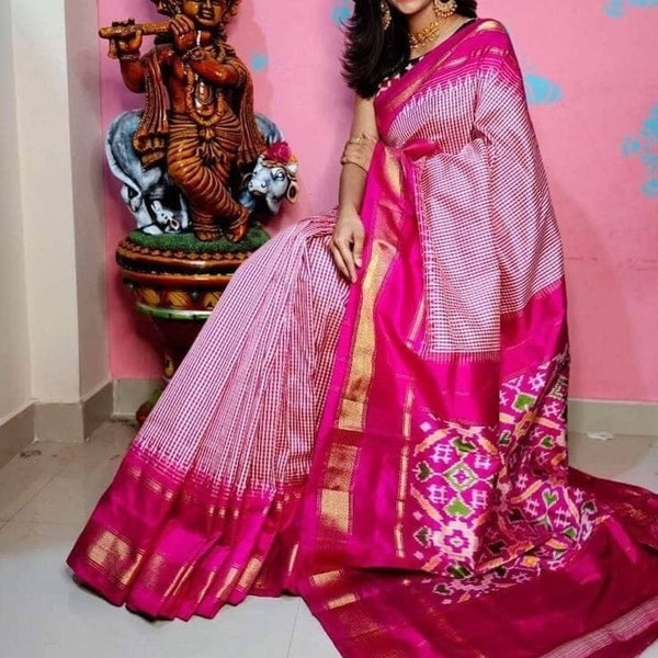 Pochampally Silk Saree - Etsy