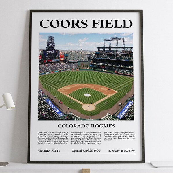 Coors Field - Etsy