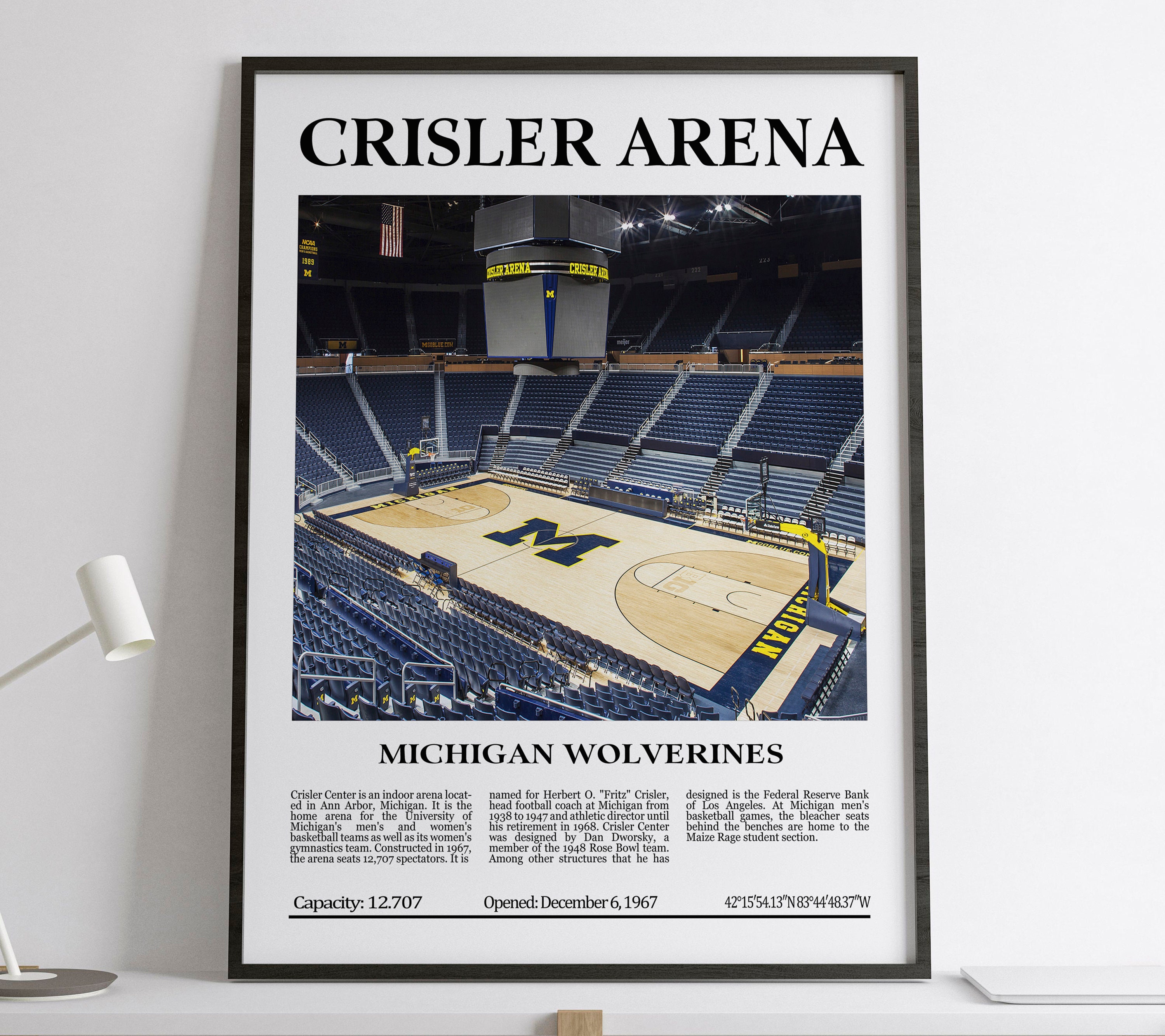 Crisler Arena Background