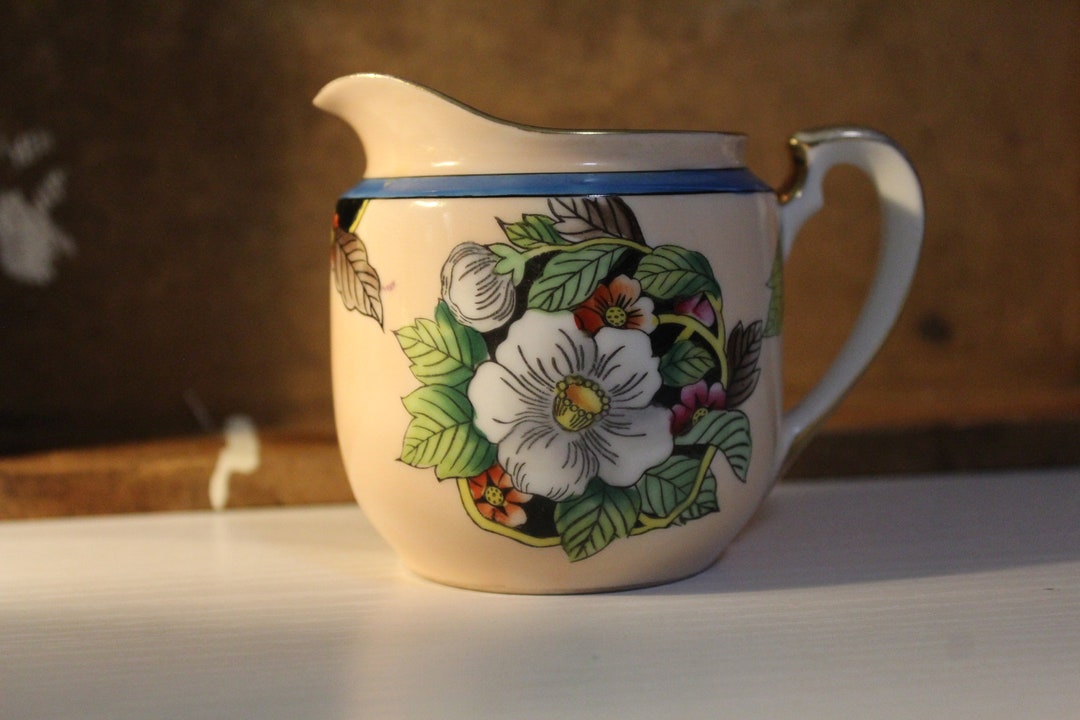 Vintage Pre-ww II Noritake Red m Stamp Creamer 1930s - Etsy