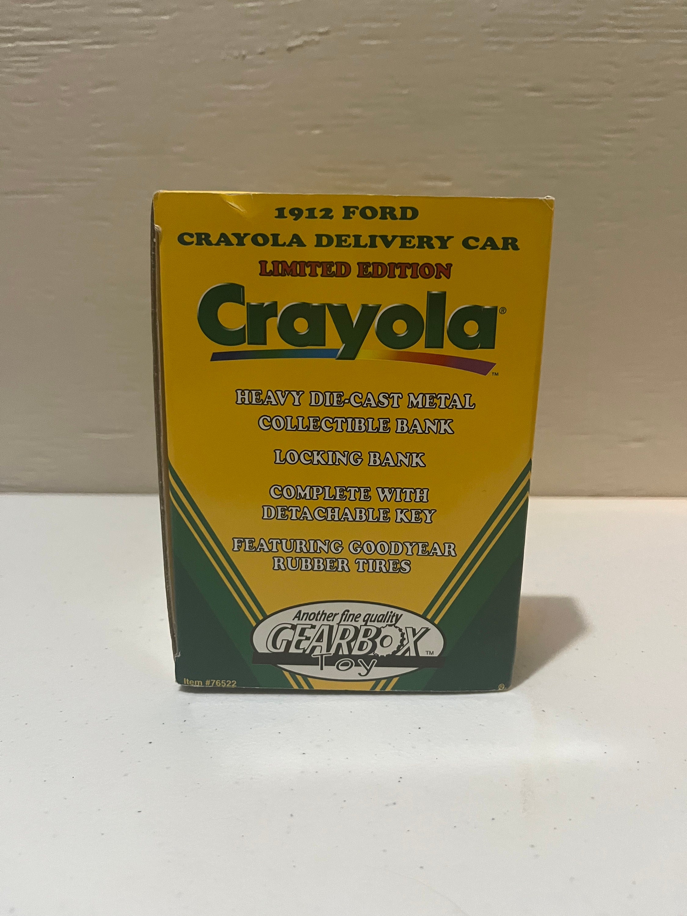 1998 Limited Edition Crayola 1912 Ford Delivery Car Coin Bank New in ...