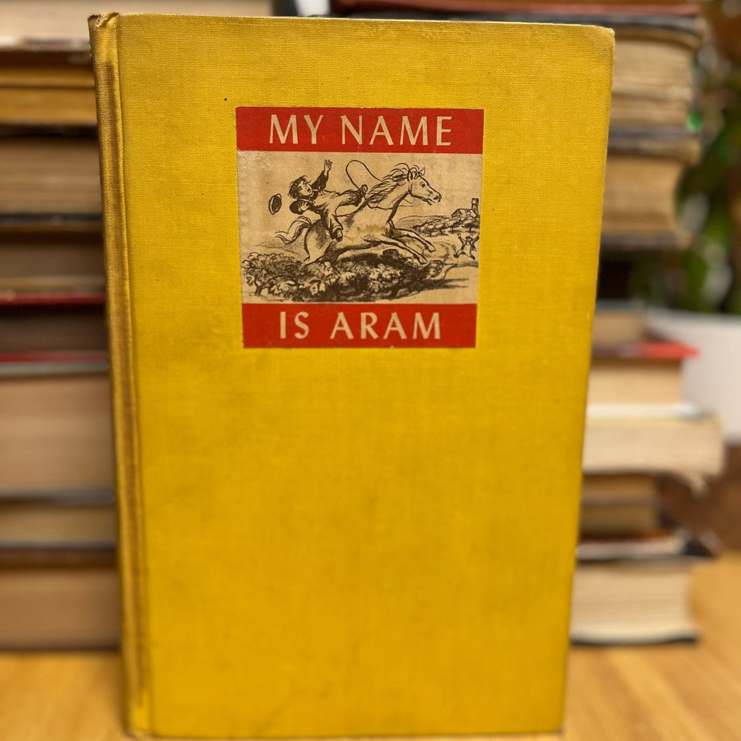 Vintage 1940 My Name is Aram by William Saroyan Book - Etsy