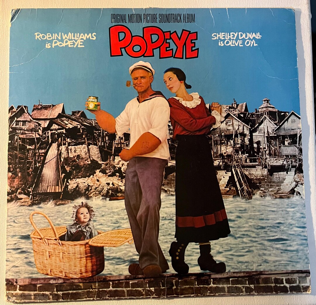 Assorted Vinyl Records From the 1980s Annie the Musical, Popeye, Pat ...