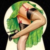 Peter Driben Titter Magazine Winking Brunette Stretched, Rolled or Framed Canvas, Framed or ...