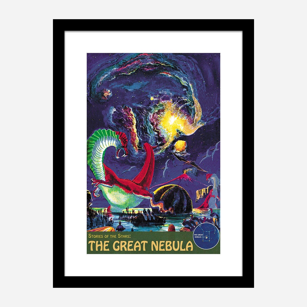 Vintage Sci-fi Posters Retrosci-fi: Stories of the Stars the - Etsy