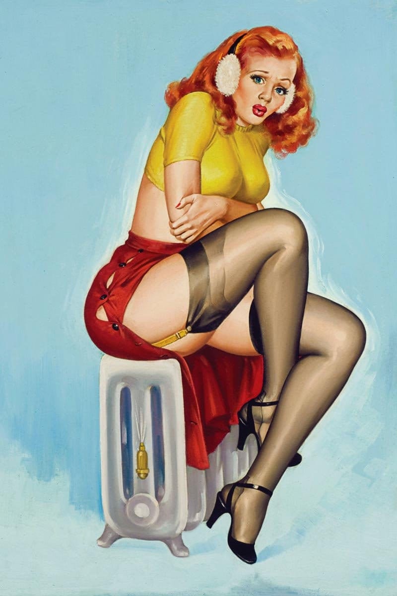 Peter Driben Flirt Magazine Chilly Stretched Rolled or Framed - Etsy