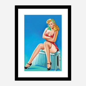 Peter Driben Wink Magazine Warm Thoughts Stretched Rolled - Etsy