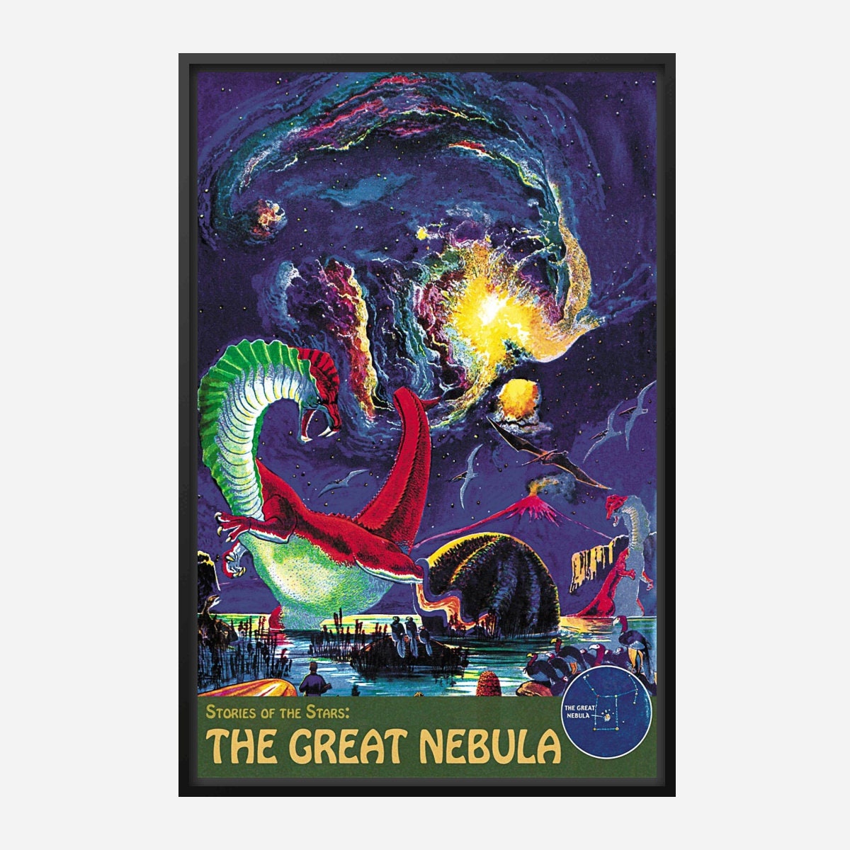 Vintage Sci-fi Posters Retrosci-fi: Stories of the Stars the - Etsy