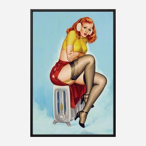 Peter Driben Flirt Magazine Chilly Stretched Rolled or Framed - Etsy