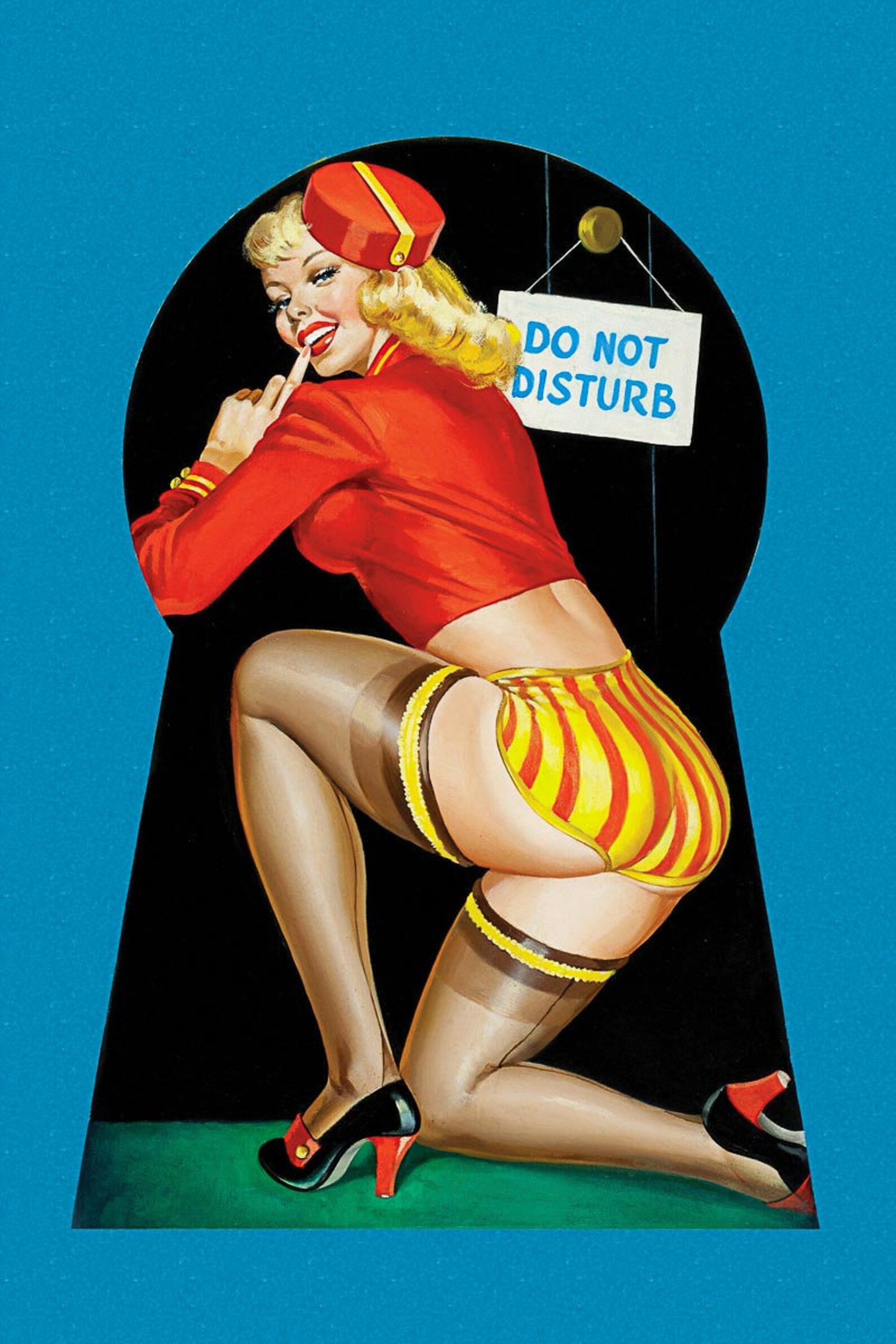 Peter Driben Whisper Magazine Whisper Magazine Through the Keyhole Stretched, Rolled or Framed ...