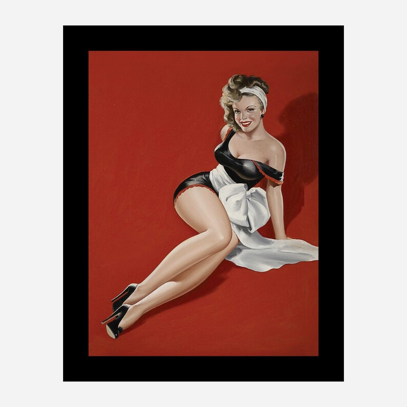 Peter Driben Pulp Fiction: the Gift Stretched Rolled or | Etsy