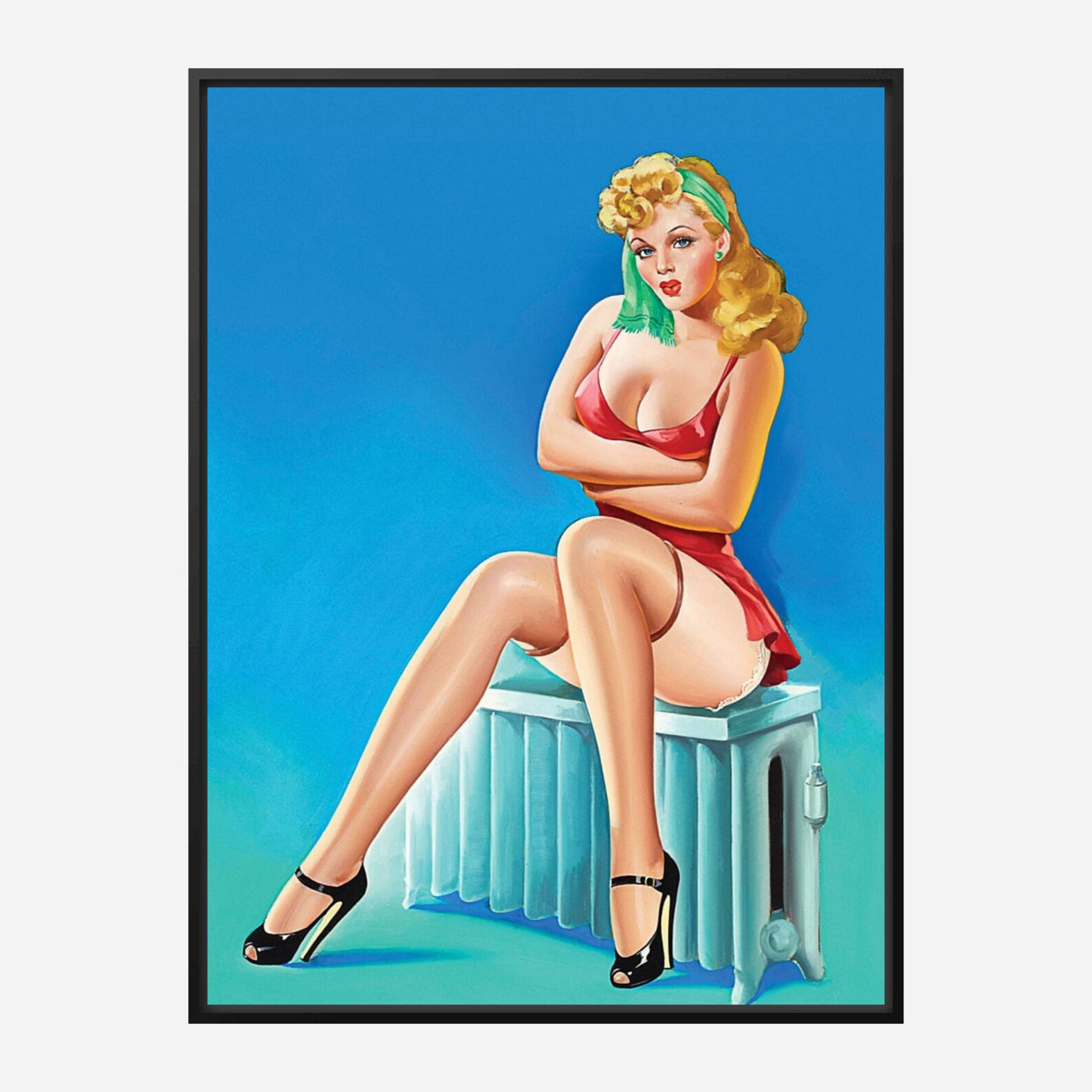 Peter Driben Wink Magazine Warm Thoughts Stretched Rolled - Etsy