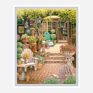 Janet Kruskamp Miss Trawick's Garden Shop Available as Stretched ...