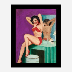 Peter Driben Bedtime Stories Stretched Rolled or Framed | Etsy