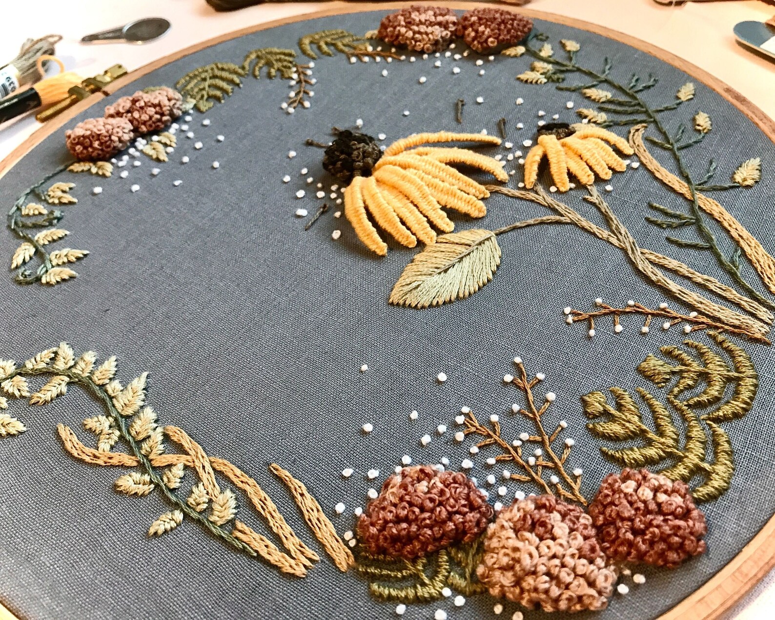 Stumpwork Embroidery Pattern stumped Susan PDF - Etsy