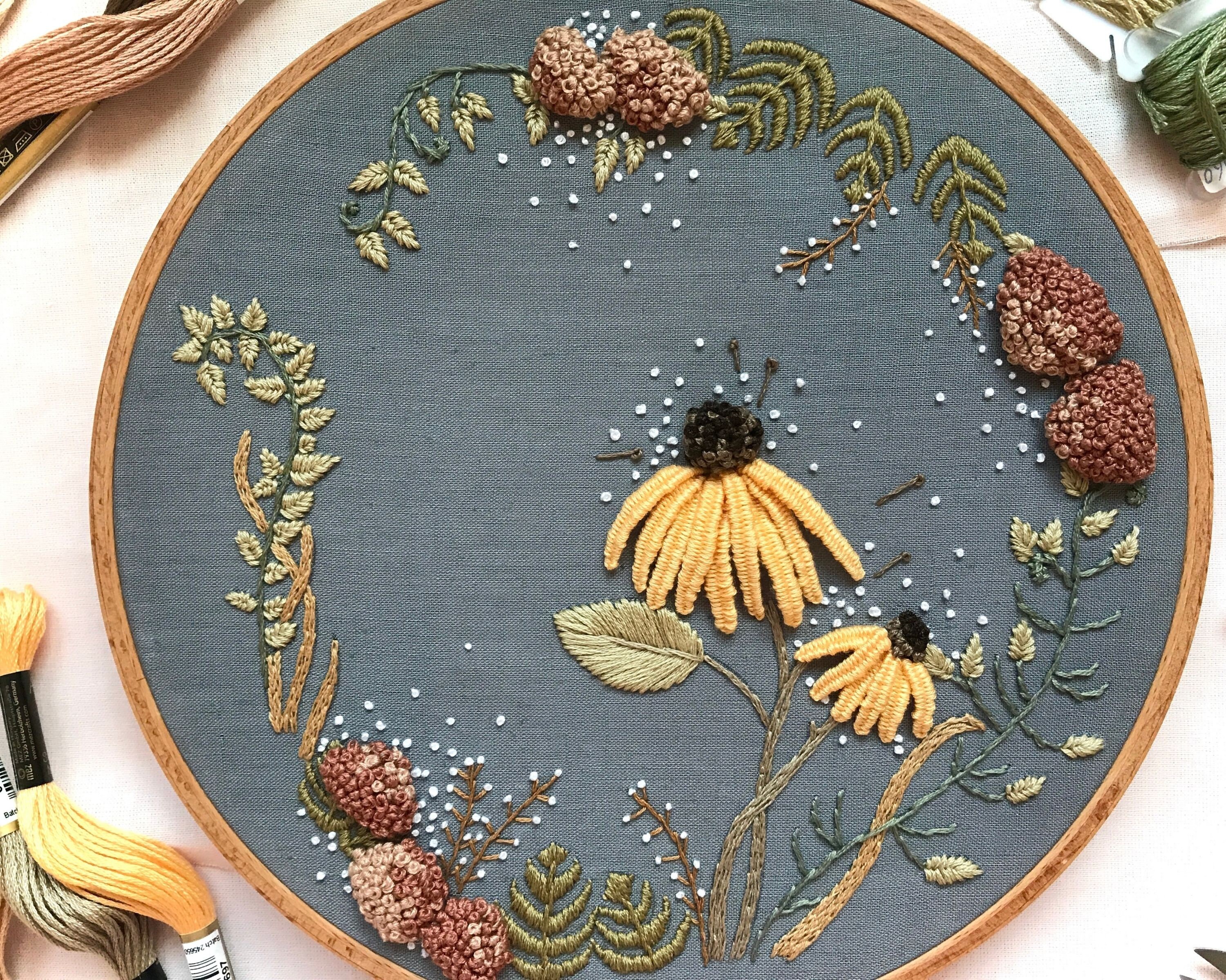 Stumpwork Embroidery Pattern stumped Susan PDF Download Video Tutorial ...