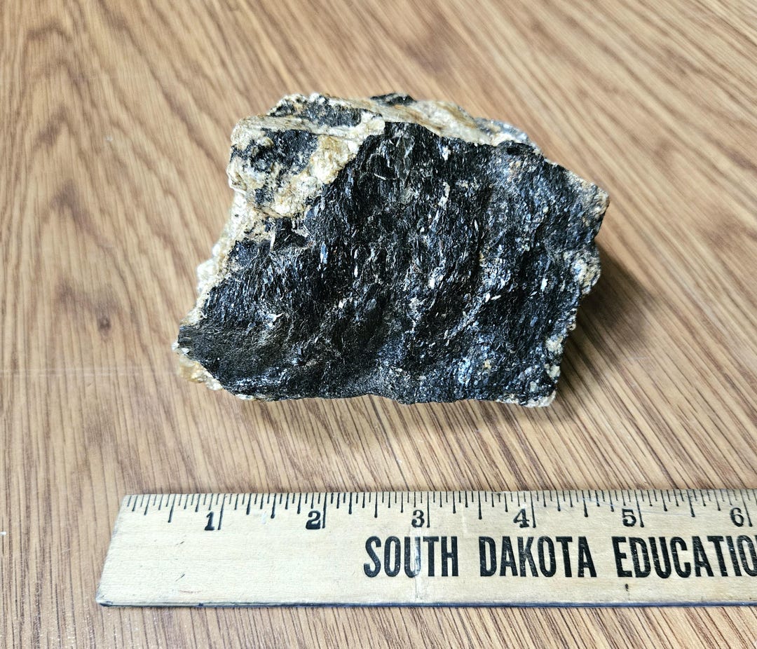 Raw Pegmatite Mineral Specimen: Biotite Mica & Garnet Sparkles - Etsy