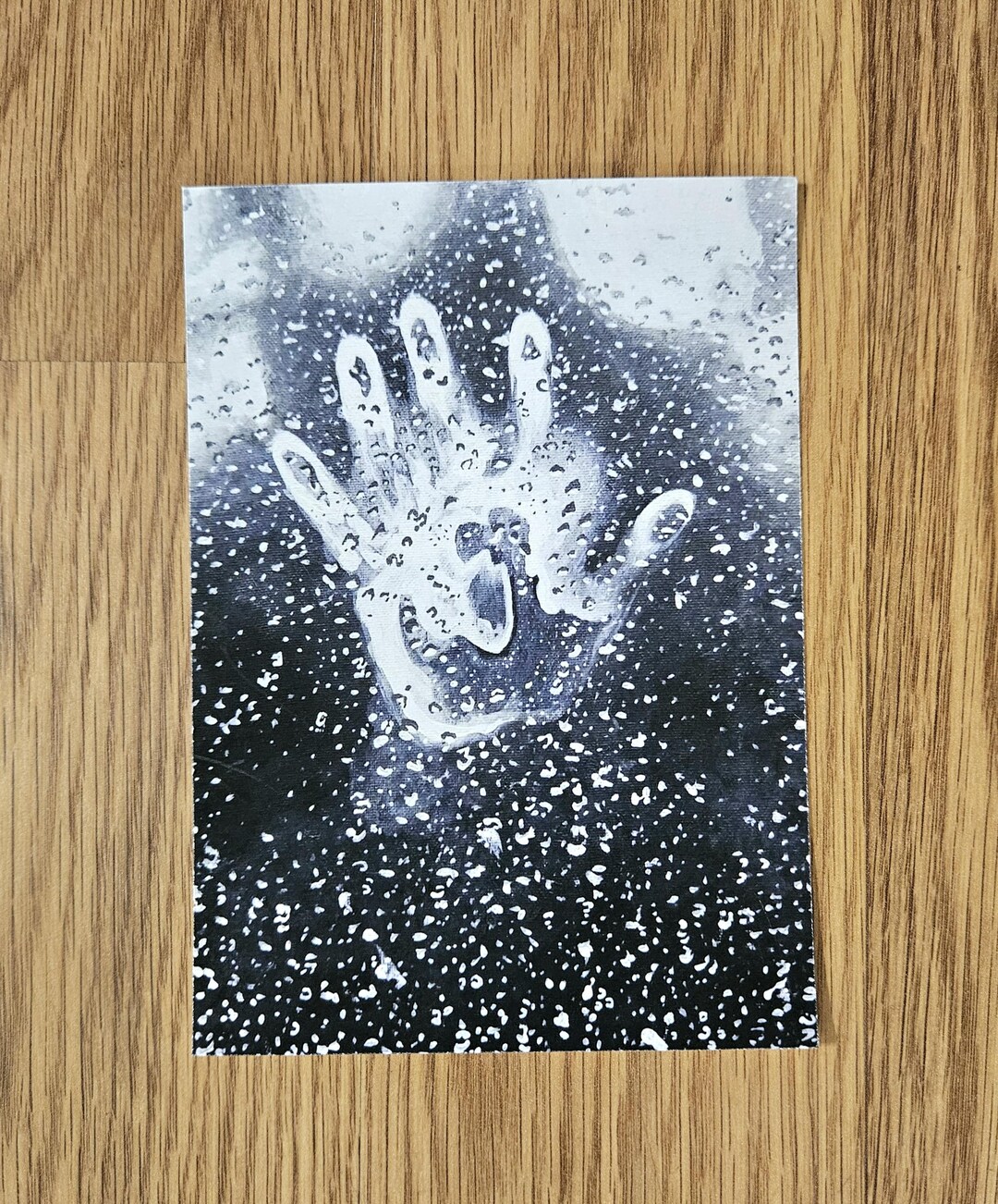 Pre-made Art Print // Handprints Art Print // Thick Art Print of ...