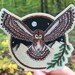 Flying Owl Vinyl Sticker - Etsy
