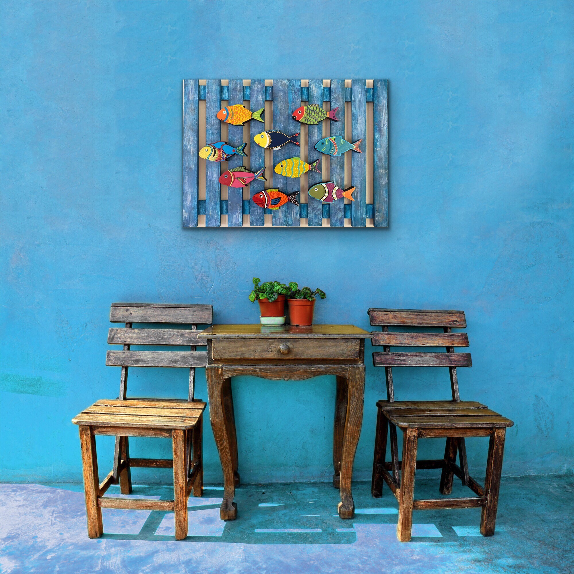 Hand Painted Swimming Fishies - Etsy