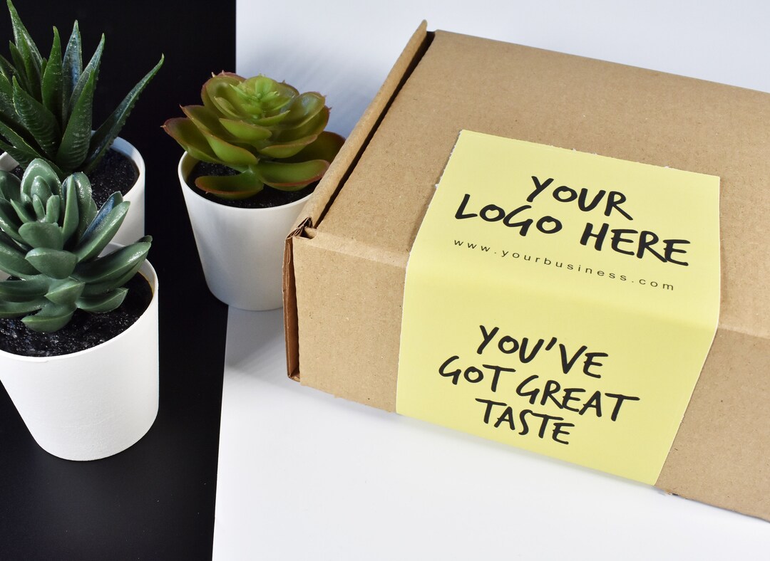 Personalised Box Seal Stickers, Box Seal Labels, Shipping Stickers ...