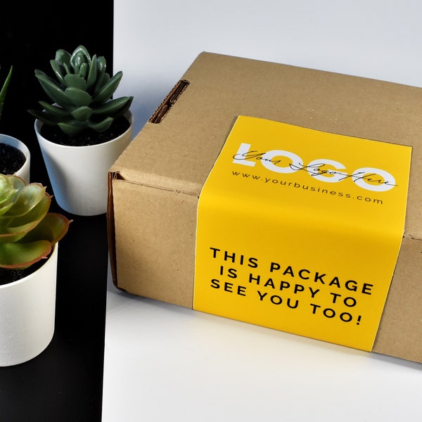 Box Seal Sticker - Etsy