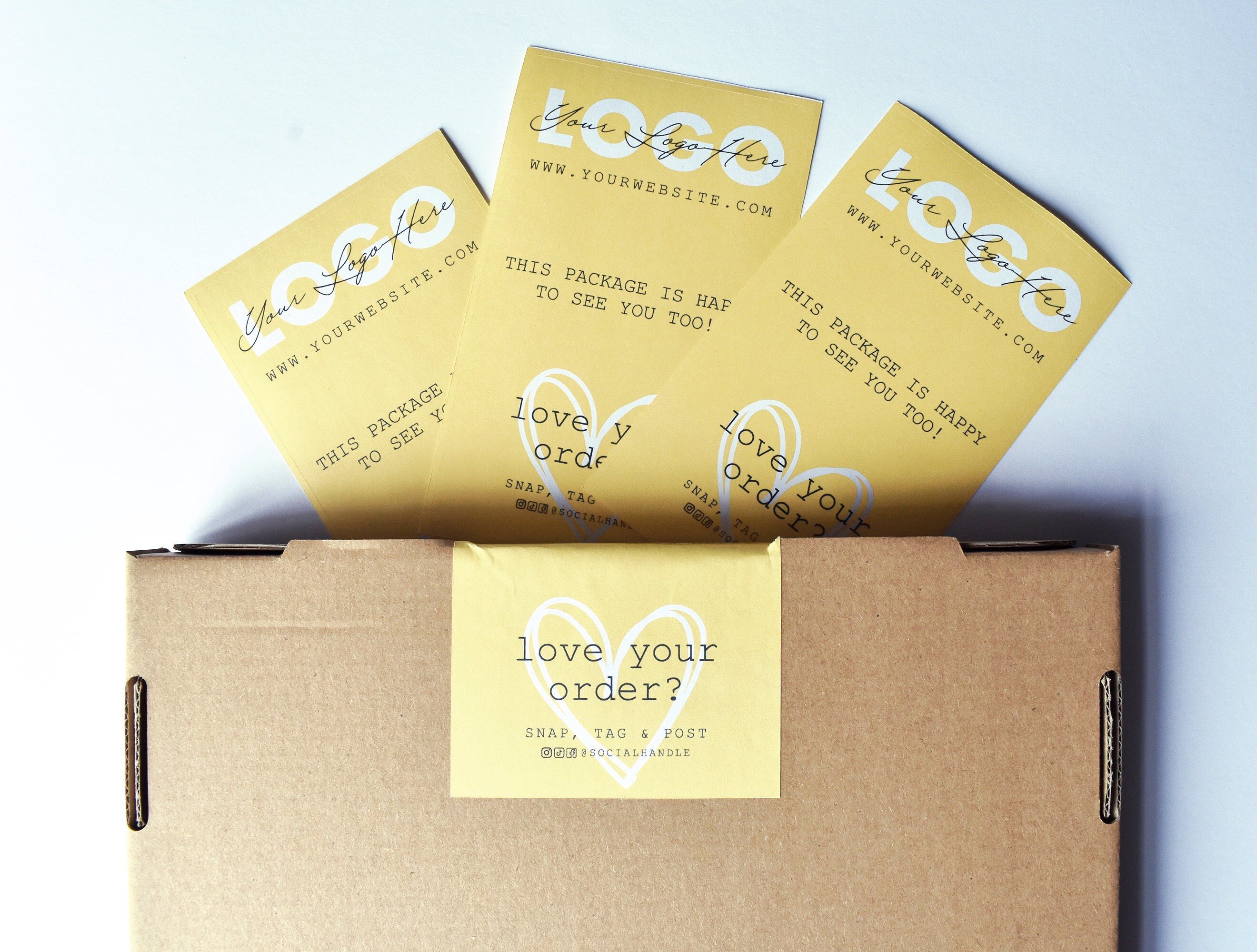 Personalised Box Seal Stickers Box Seal Labels Shipping | Etsy