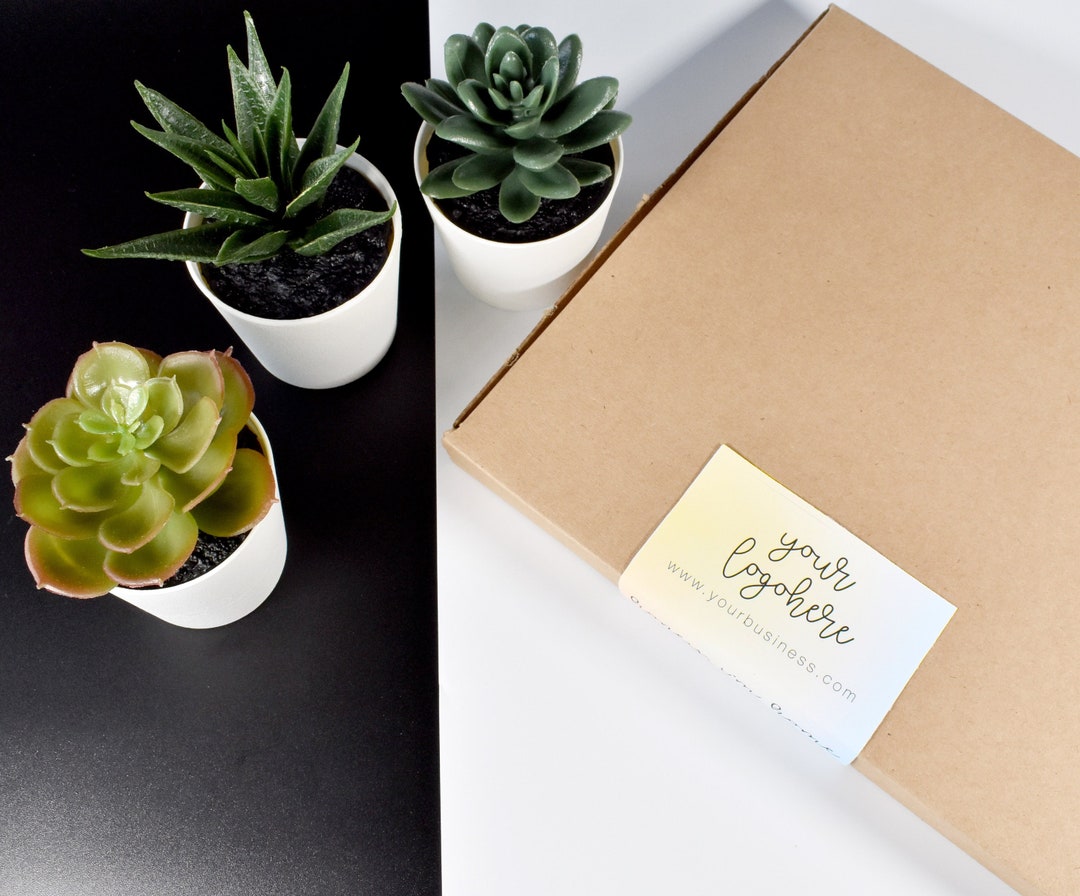 Personalised Box Seal Stickers Logo Parcel Seals Small Business ...