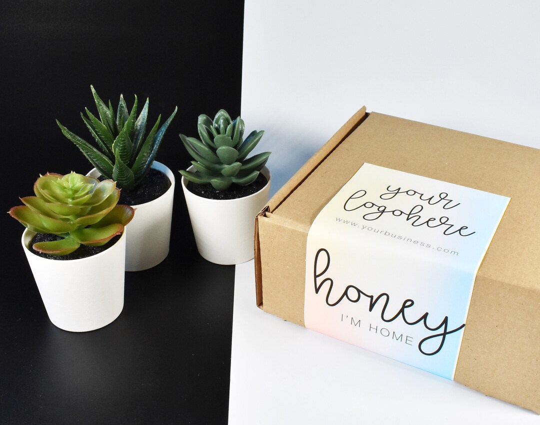 Personalised Box Seal Stickers, Box Seal Labels, Shipping Stickers ...