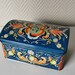 Vintage Norwegian Handmade Rosemalt Food Container - Traditional ...