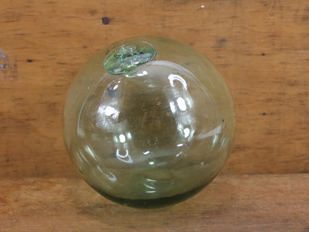 Norwegian Glass Float 1920 | Ocean History Decoration | Maritime ...