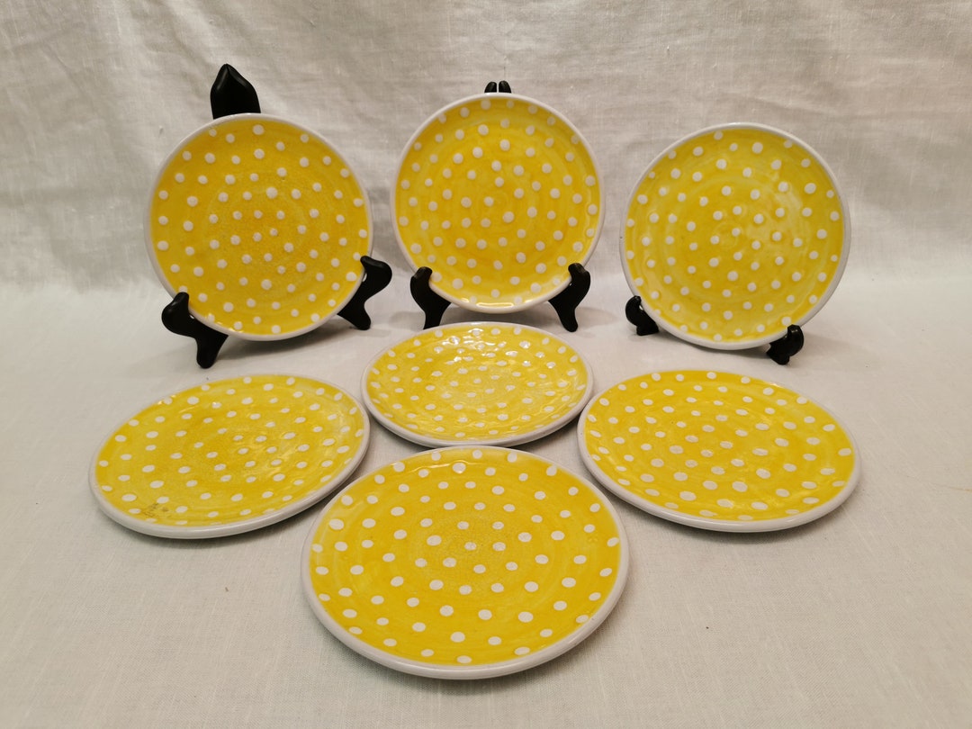 Norwegian Ceramic Plate Collection - 1960s-1970s Retro Vintage Handmade ...