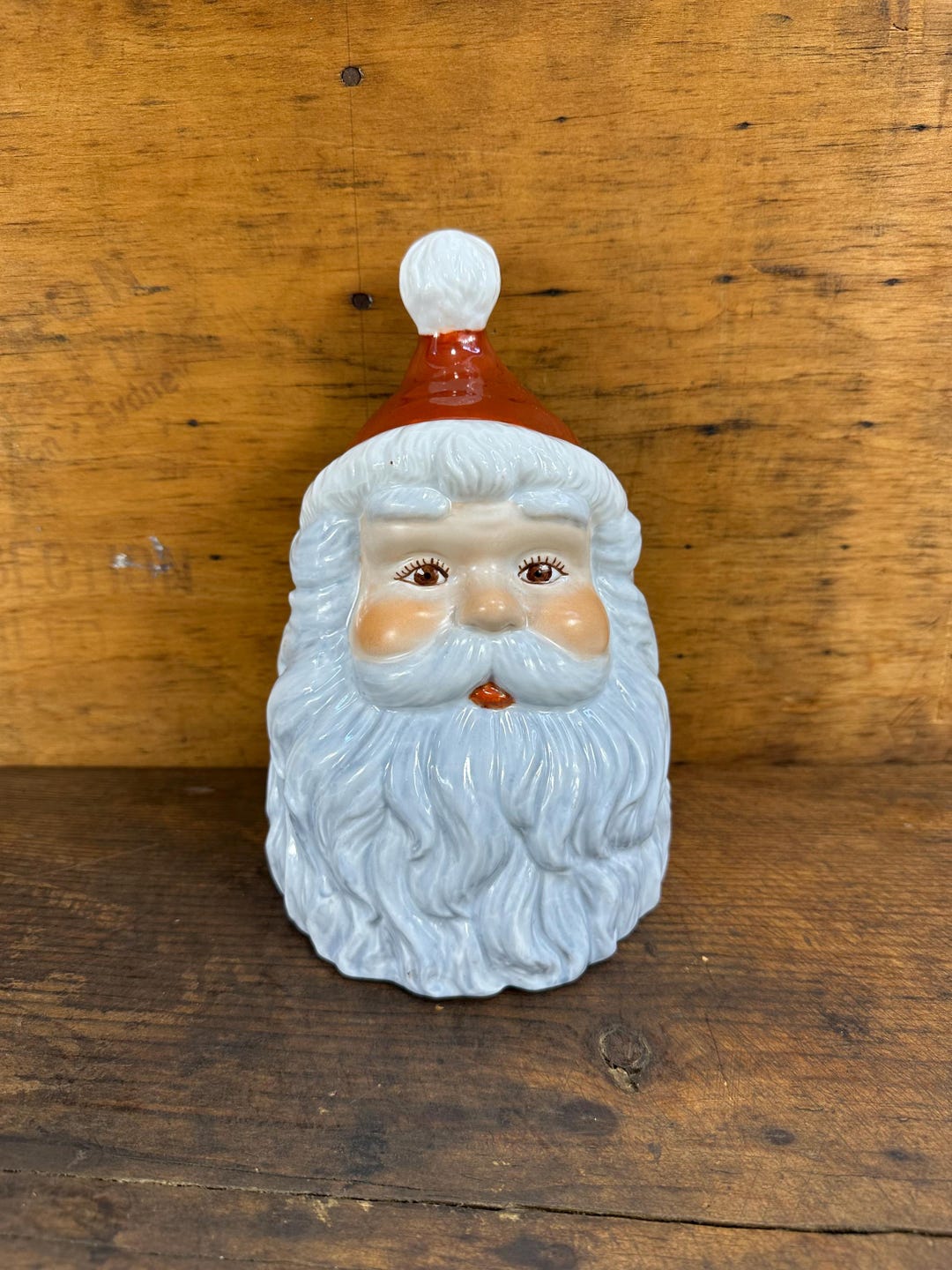 Vintage Norwegian Porsgrund Porcelain - Handpainted Santa Clas Figurine ...