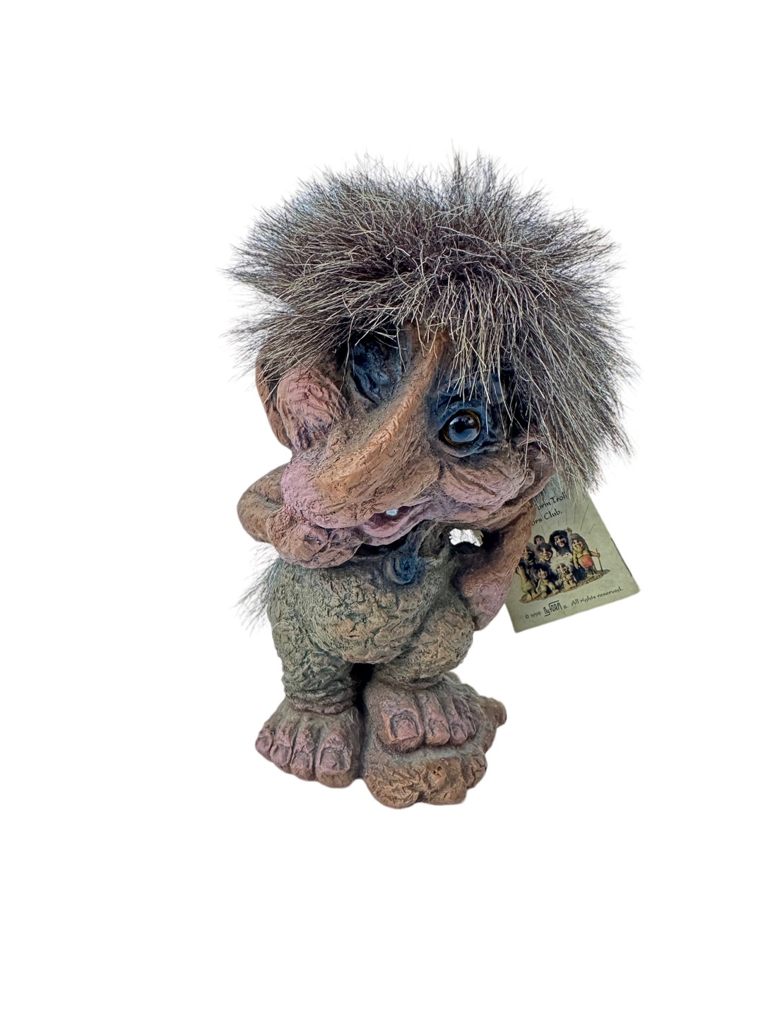 Vintage Norwegian Troll Figurin Trolls - Authentic Nyform Collectible ...