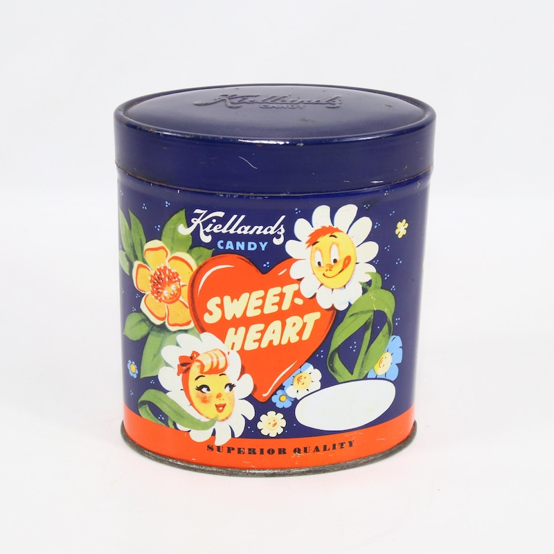 1940 's snoep tin - Etsy Nederland