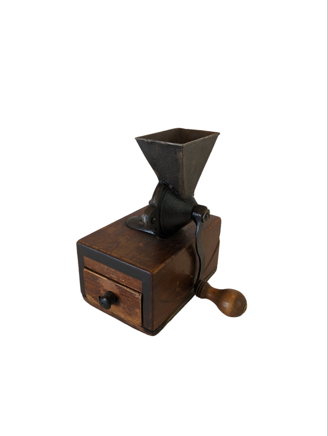 Vintage Charm Handmade Antique Coffee Grinder for the Perfect Morning ...