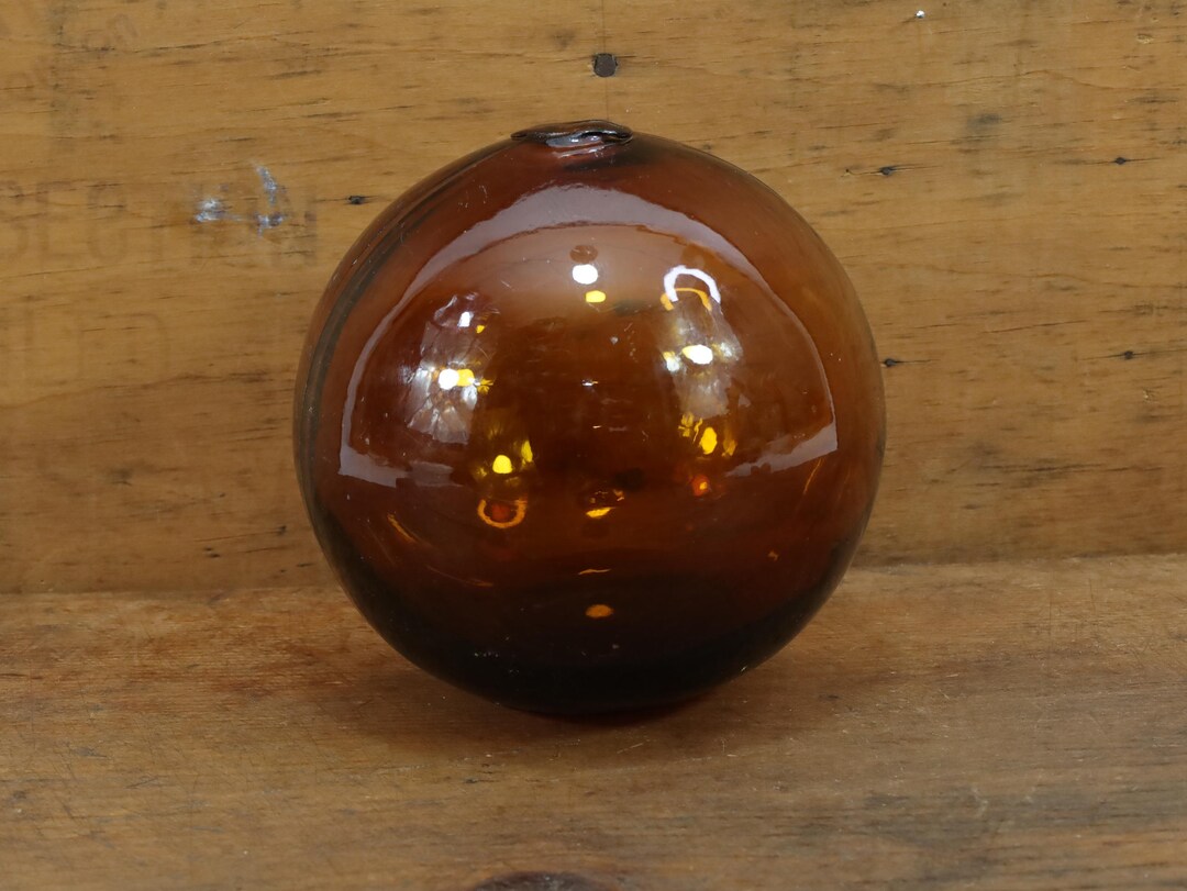 Norwegian Old Fishing Float 1940s | Maritime Treasure | Reddish Brown ...