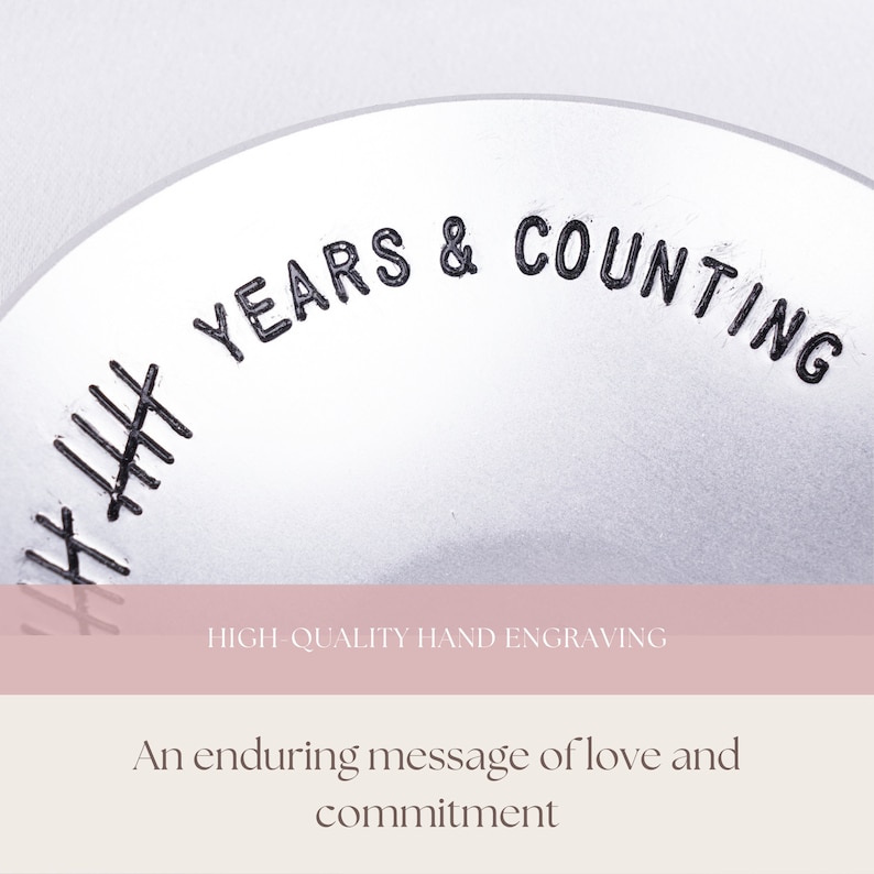 10th Anniversary Tin Gifts 4 In. Engraved Aluminum Wedding - Etsy