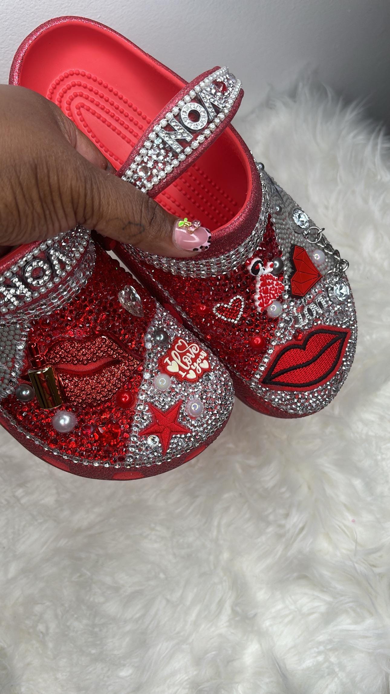 Bling Crocs (customized), Shoes, Slippers - Etsy