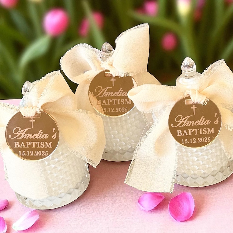 Personalized Engraved Acrylic Tag: Baptism, Christening, Communion ...