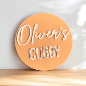 Personalised Acrylic Cubby House Sign | Kids Sign | Cubby House Decor ...